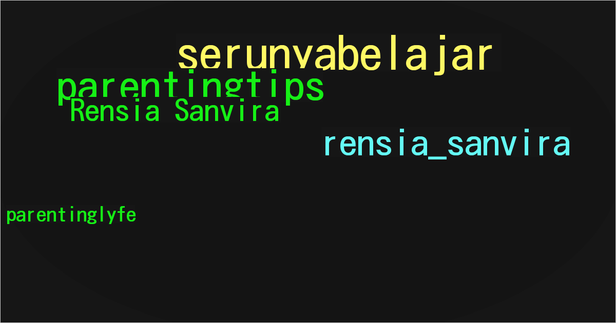 Rensia Sanvira TikTok : 人気のティックトッカー